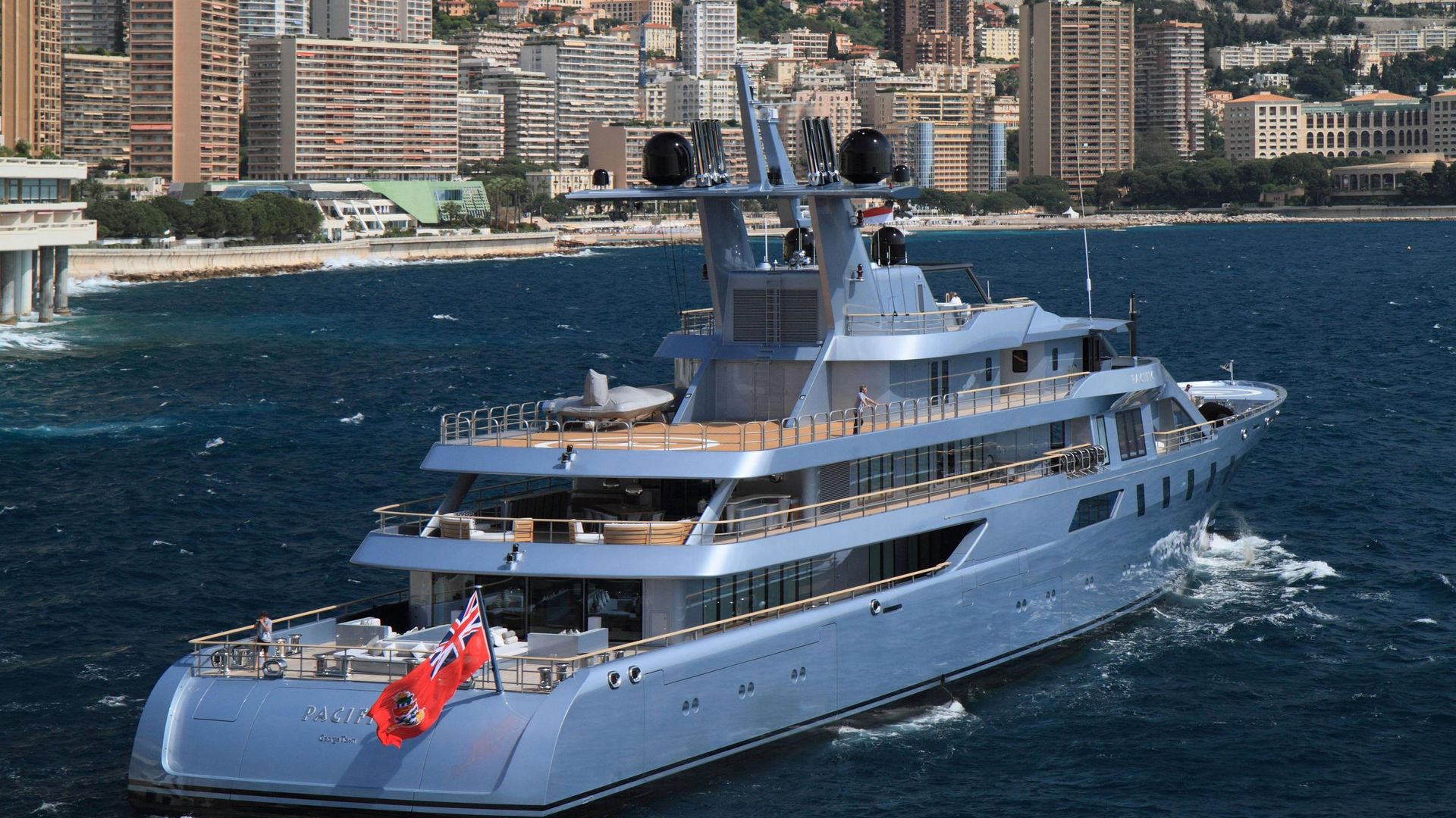 Pacific X yacht (Lurssen, 85.2m, 2010)
